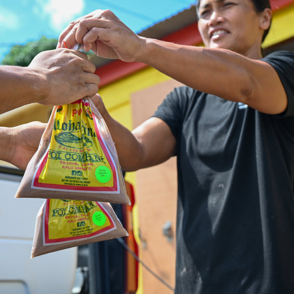 Local Poi Pick Up - Aloha ʻĀina Poi Company